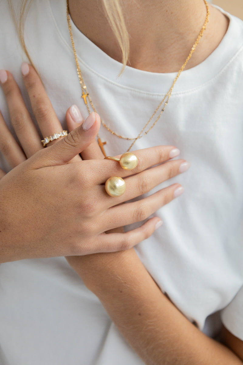 Anillo Golden Fedra – Floripondia